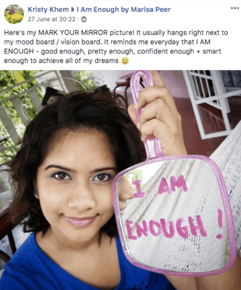 Compliment Your Mirror Day - Mark Your Mirror Change Your Life - Blog